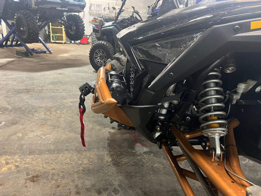 DTFO Pro Xp Winch Bumper and Super Atv 6k Black Ops Winch combo (or se ...